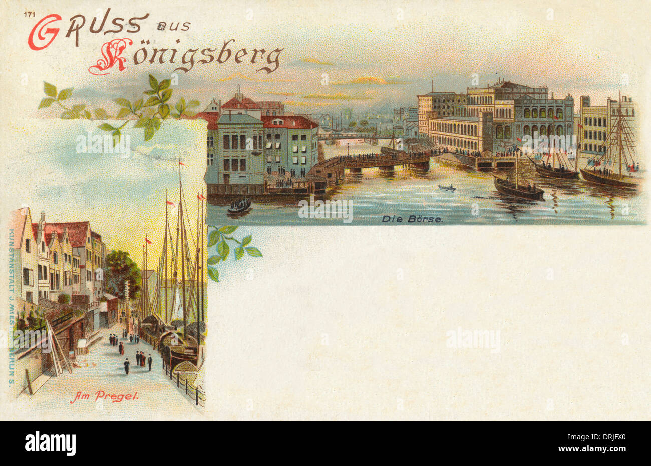 Konigsberg, Prussia (now Kaliningrad, Russia Stock Photo - Alamy