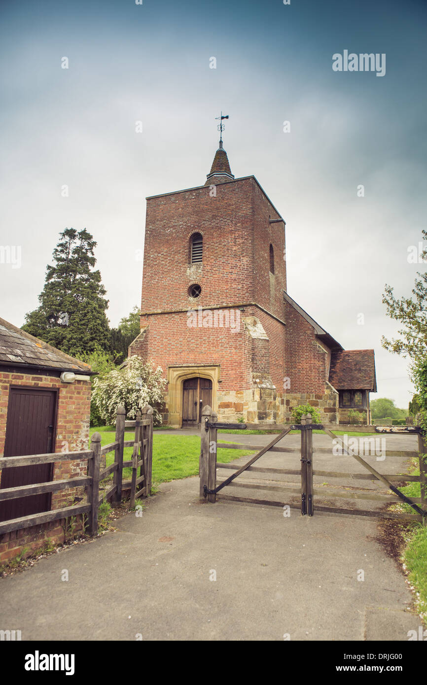 Exterior of All Saints' Church which contains Marc Chagall stained ...