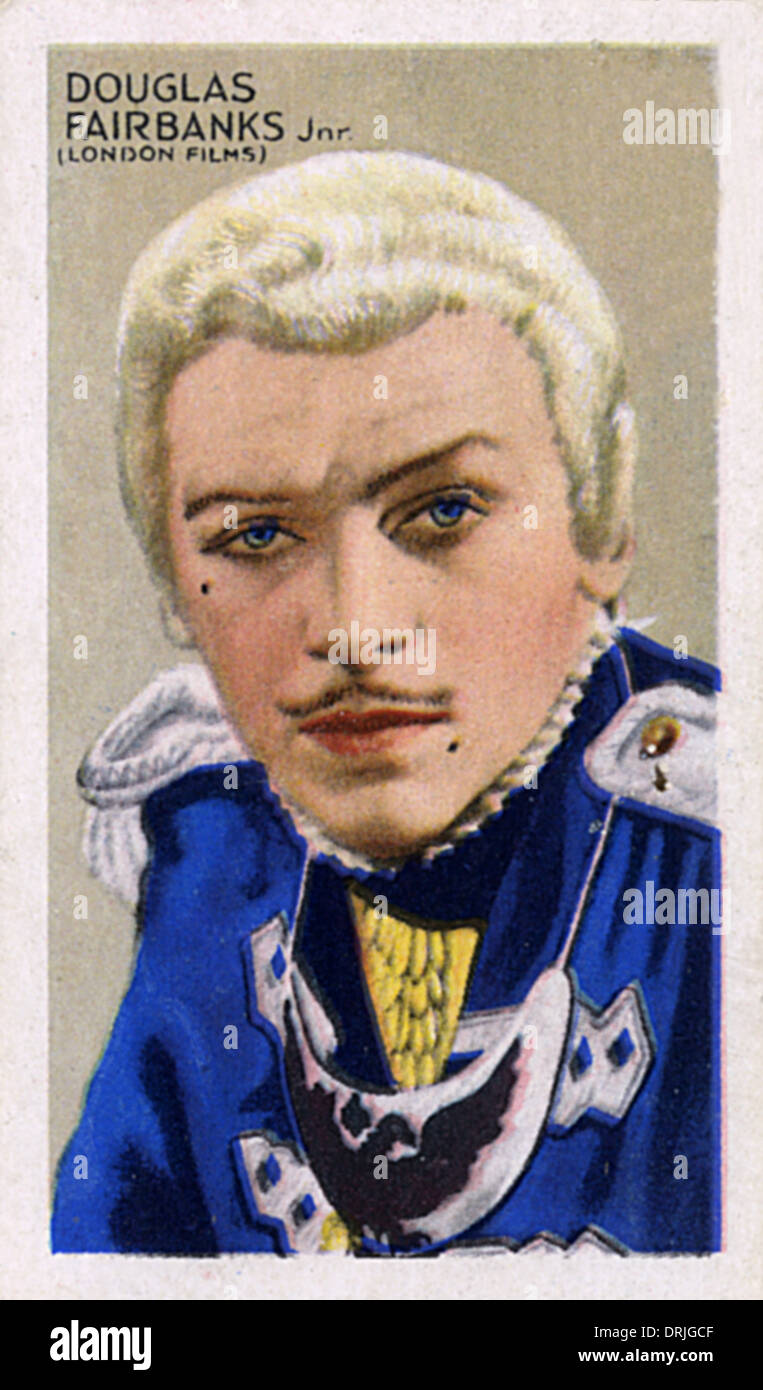 Douglas Fairbanks Jr, American actor Stock Photo - Alamy