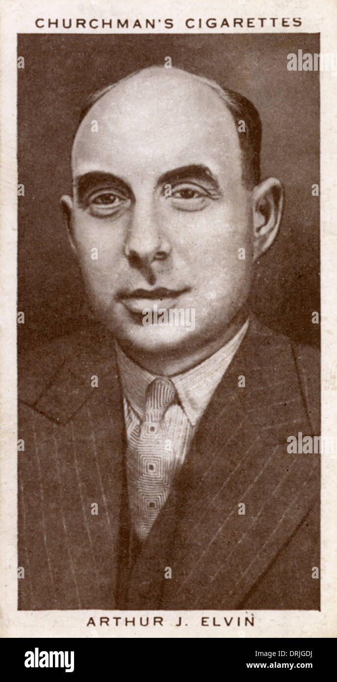 Arthur J. Elvin, boxing promoter and entrepreneur Stock Photo - Alamy