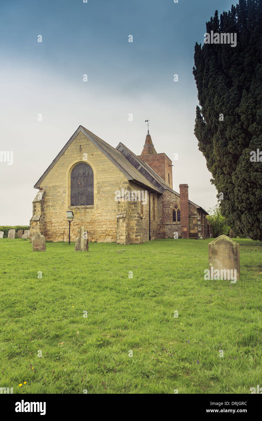 Exterior of All Saints' Church which contains Marc Chagall stained ...