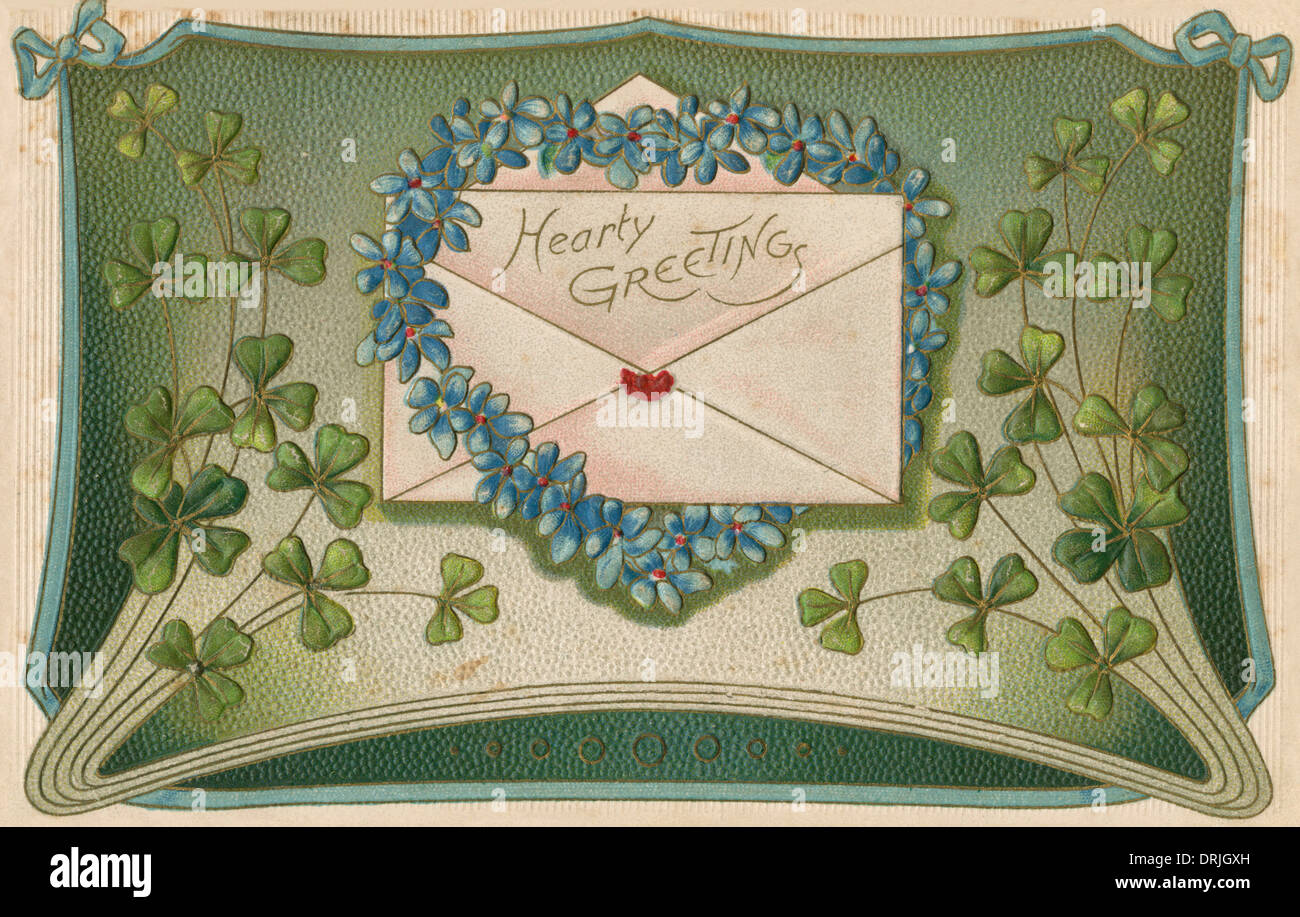 Good luck postcard hi-res stock photography and images - Alamy