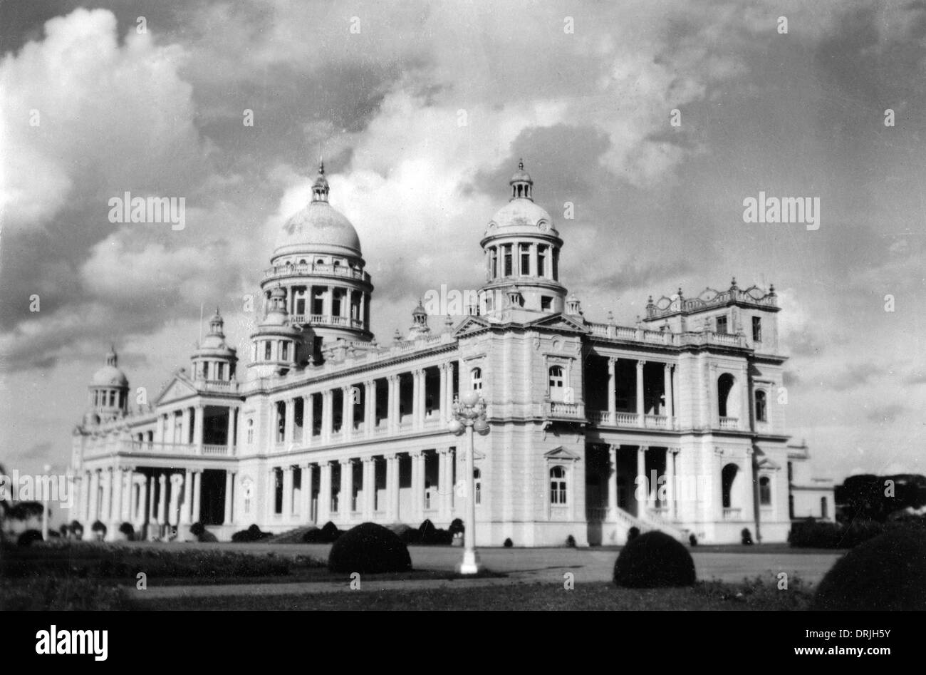 Lalitha Mahal Guest Palace - Mysore, India Stock Photo - Alamy