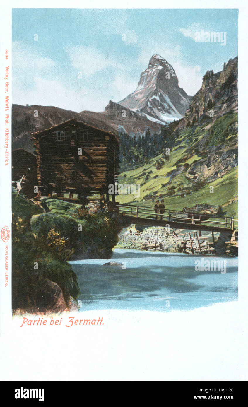Zermatt Cut Out Stock Images & Pictures - Alamy