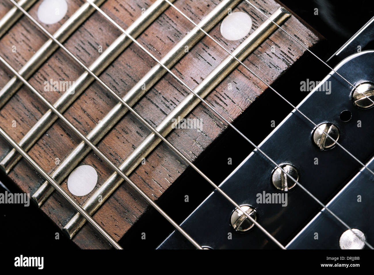 Guitar Fretboard Close Up