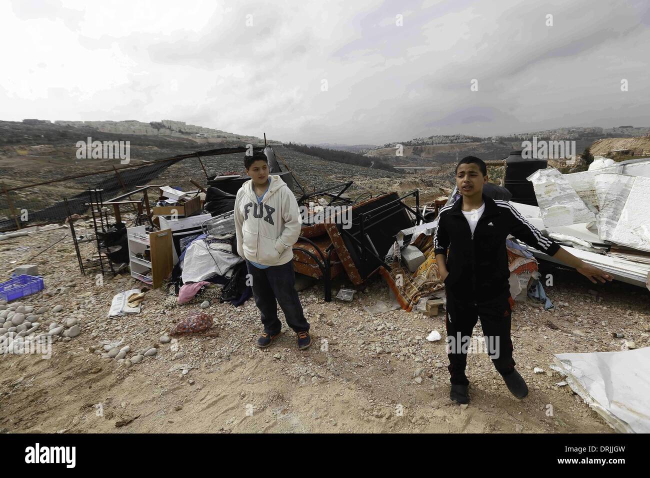 Beit Hanina, Jerusalem, Palestinian Territory. 27th Jan, 2014 ...