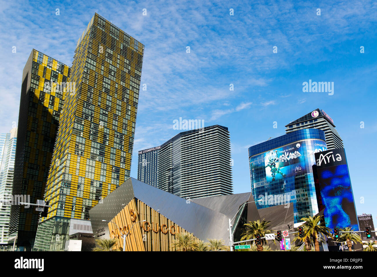 The Crystals Aria complex in Las Vegas Stock Photo - Alamy