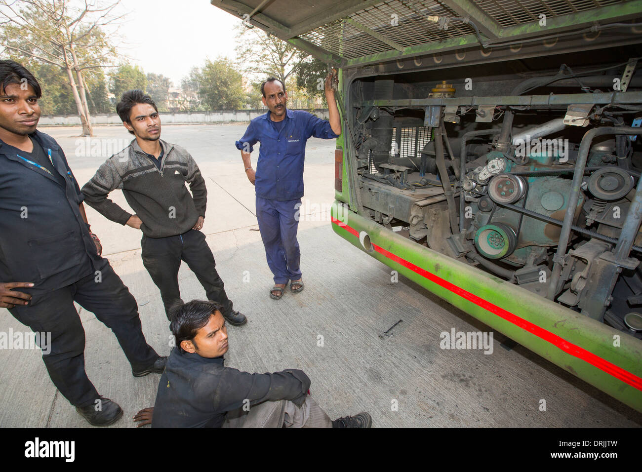 All of Delhi's buses run on Compressed Natural Gas (CNG), it is the ...