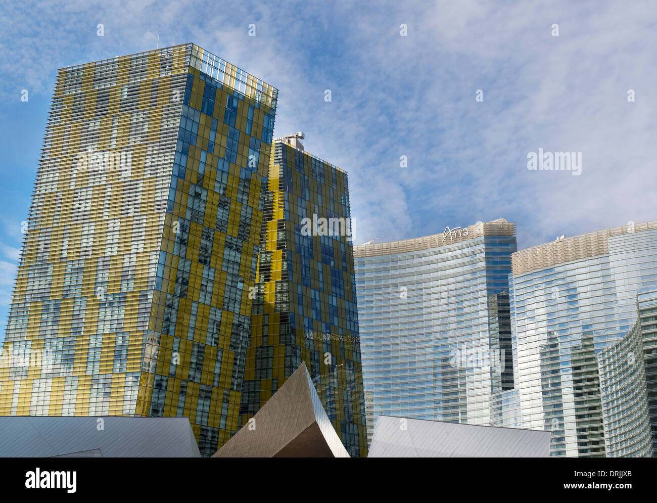 The Crystals Aria complex in Las Vegas Stock Photo - Alamy