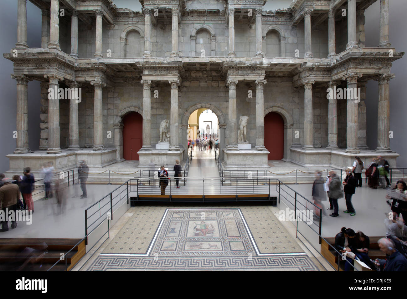 Market Gate of Miletus at Pergamon Museum, Berlin, Germany Stock Photo ...