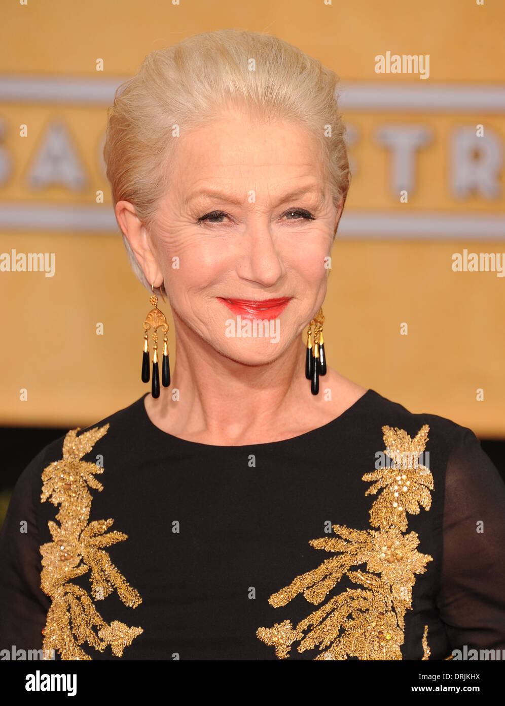 HELEN MIRREN English film actress in January 2014. Photo Jeffrey Mayer ...