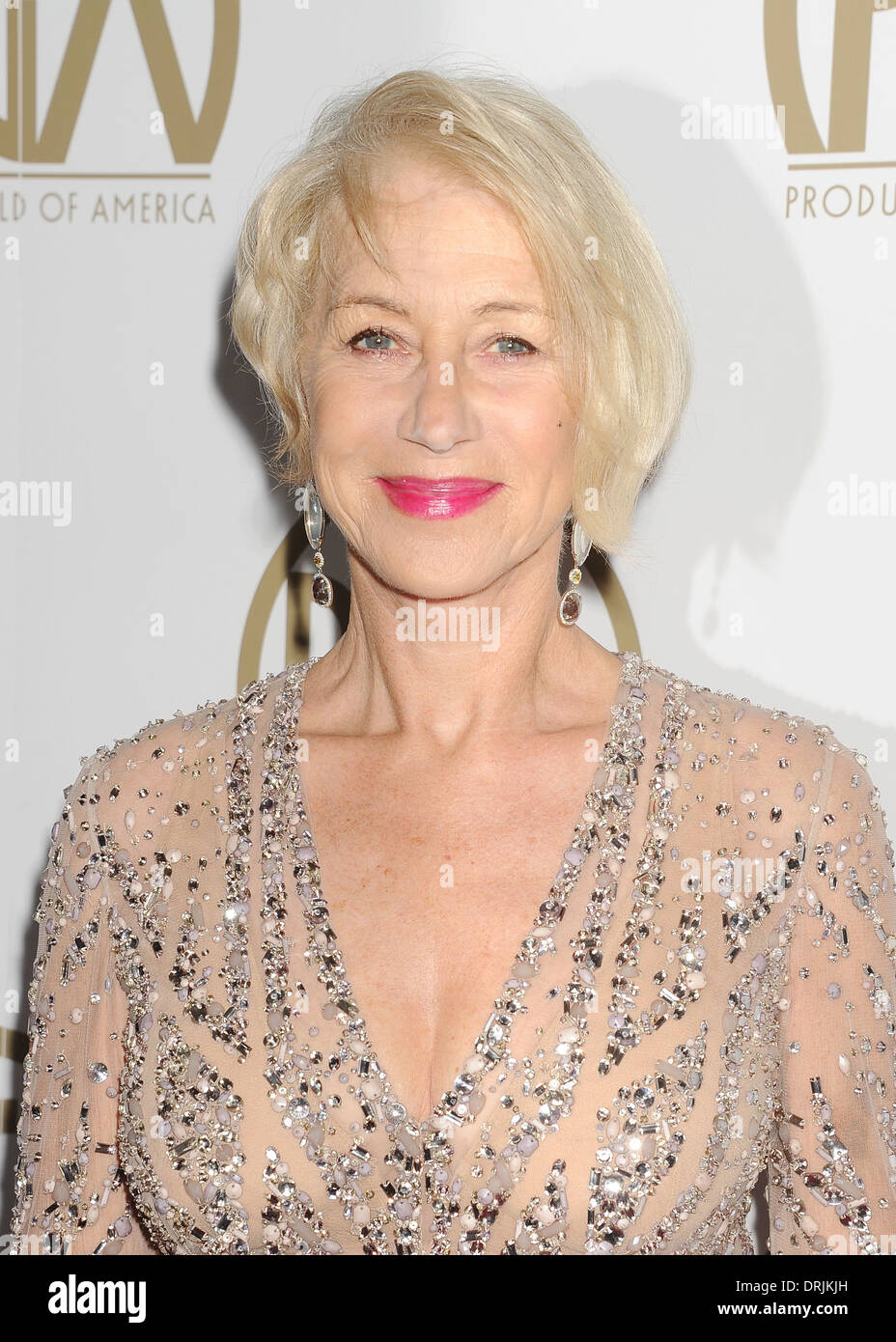 HELEN MIRREN English film actress in January 2014. Photo Jeffrey Mayer ...