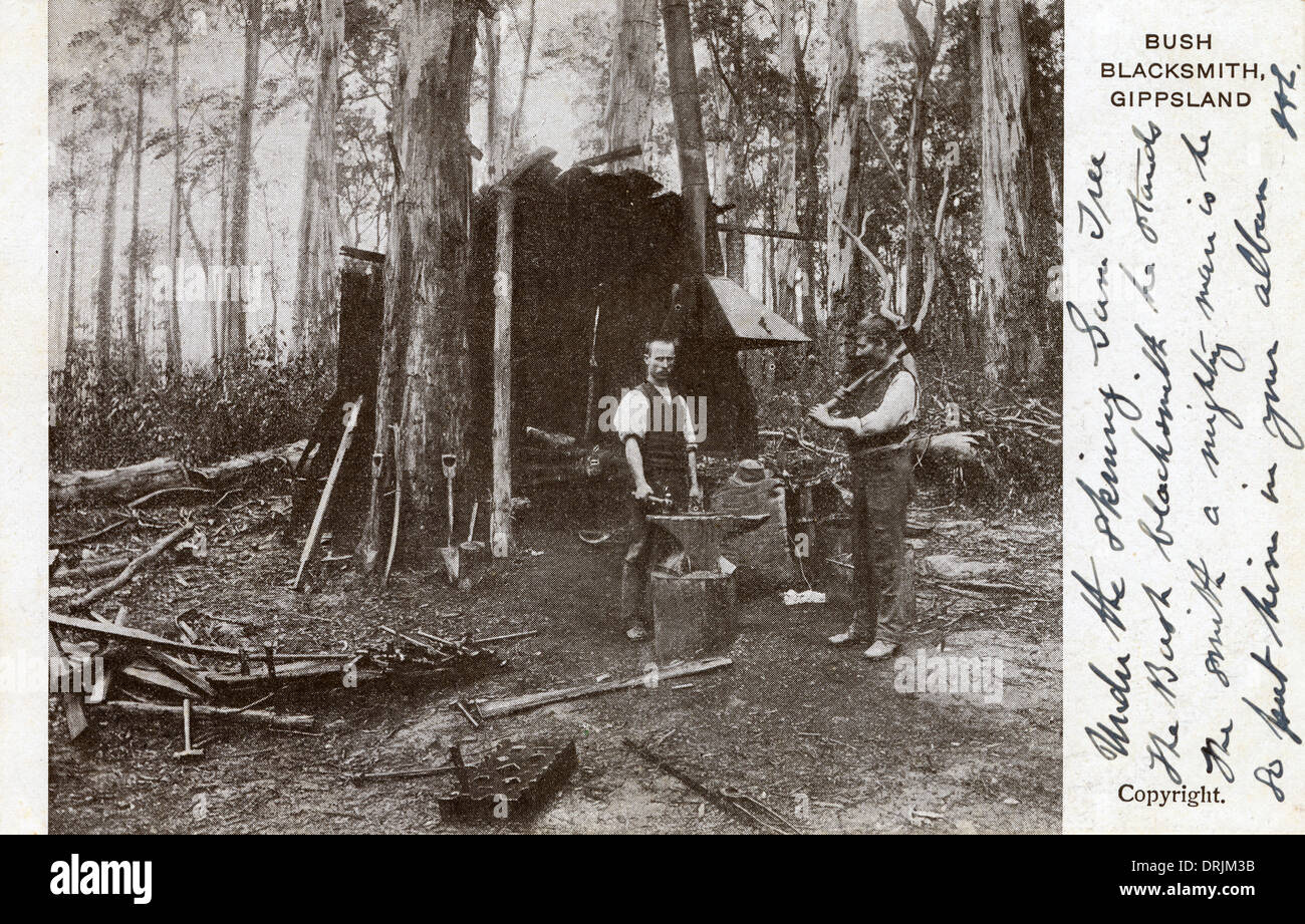 Australia - Victoria - Bush Blacksmith Stock Photo - Alamy