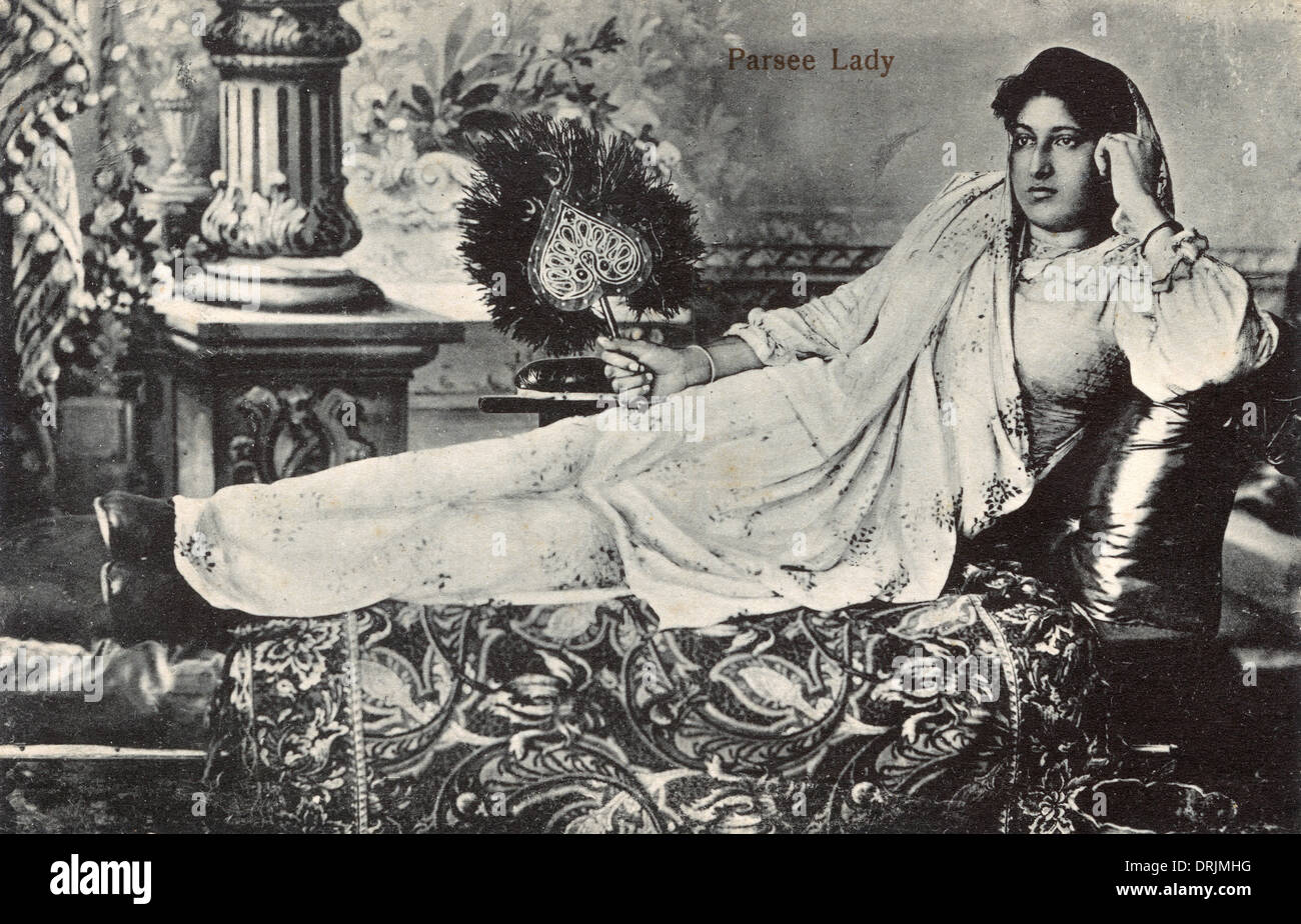 Indian zoroastrian woman hi-res stock photography and images - Alamy