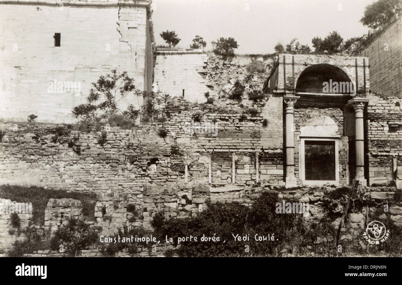 Golden gate seven gate istanbul hi-res stock photography and images - Alamy