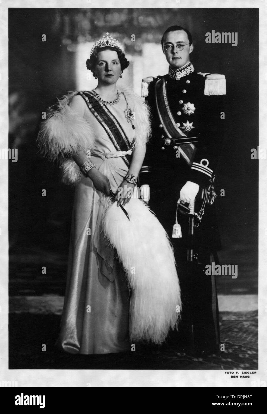 Princess Juliana and Prince Bernhard Stock Photo - Alamy