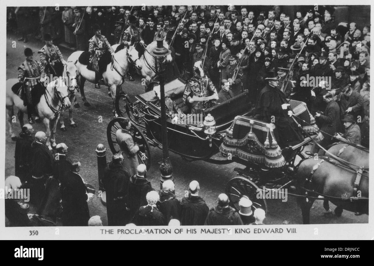 The proclamation of his Majesty King Edward VIII Stock Photo - Alamy