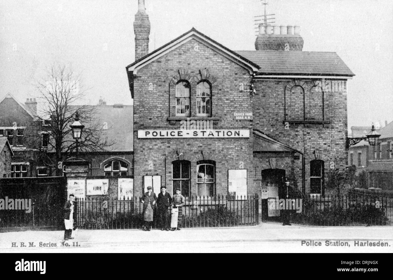 Old Police Station Black and White Stock Photos & Images - Alamy