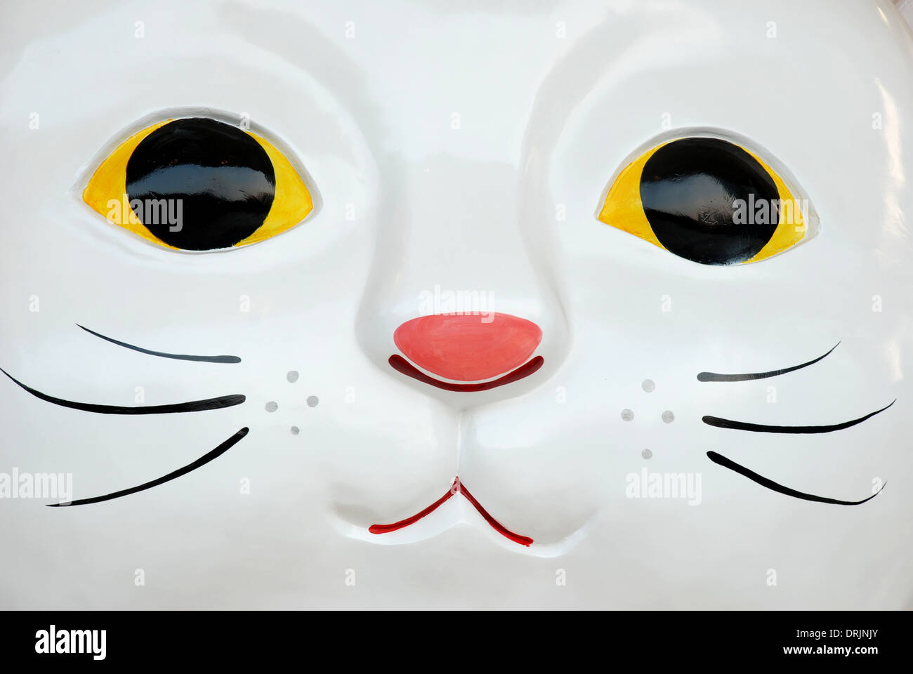 Lucky cat belief of Japanese Stock Photo - Alamy