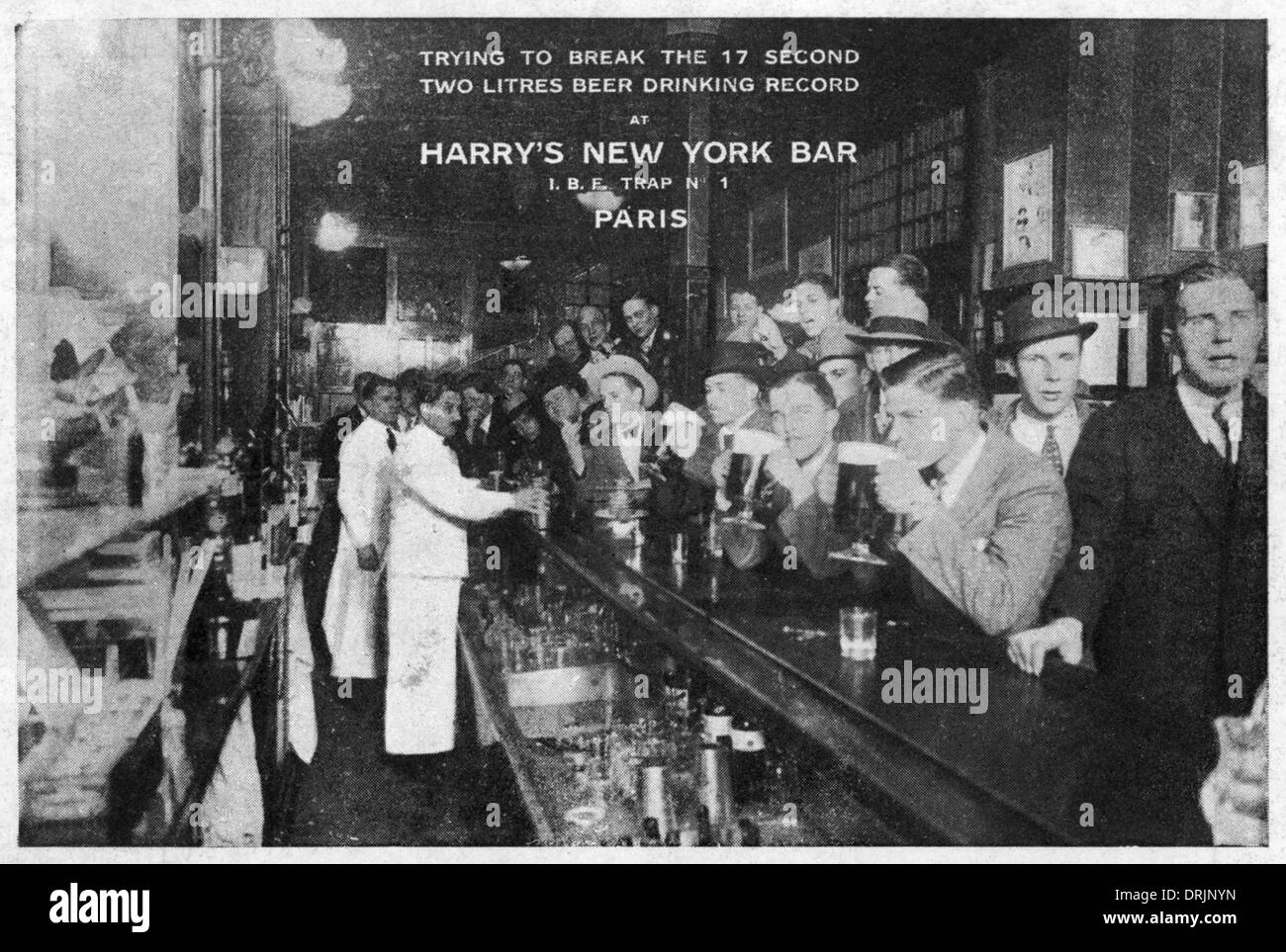 Harry's new york bar paris hi-res stock photography and images - Alamy