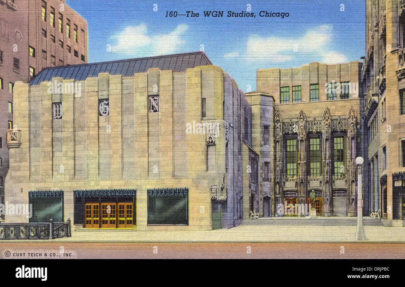 The WGN Studios, Chicago Stock Photo - Alamy