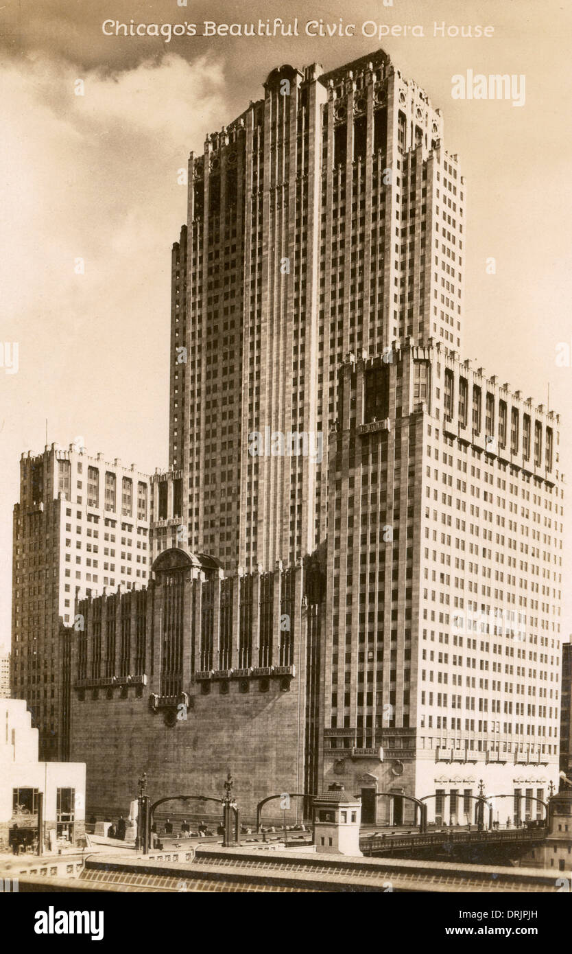 Chicago civic opera house hi-res stock photography and images - Alamy