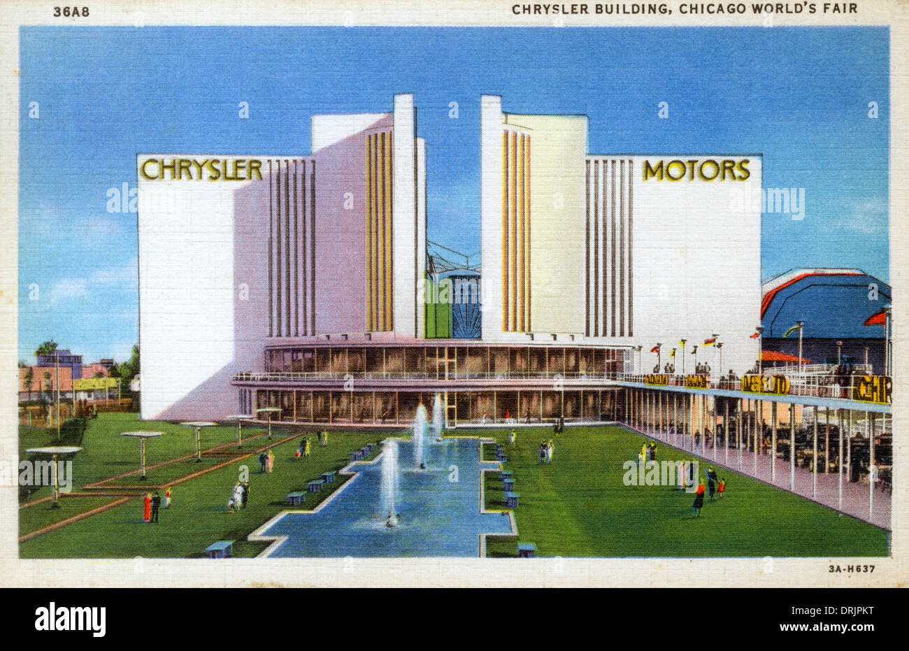 The Chrysler Building at the Chicago World's Fair Stock Photo - Alamy