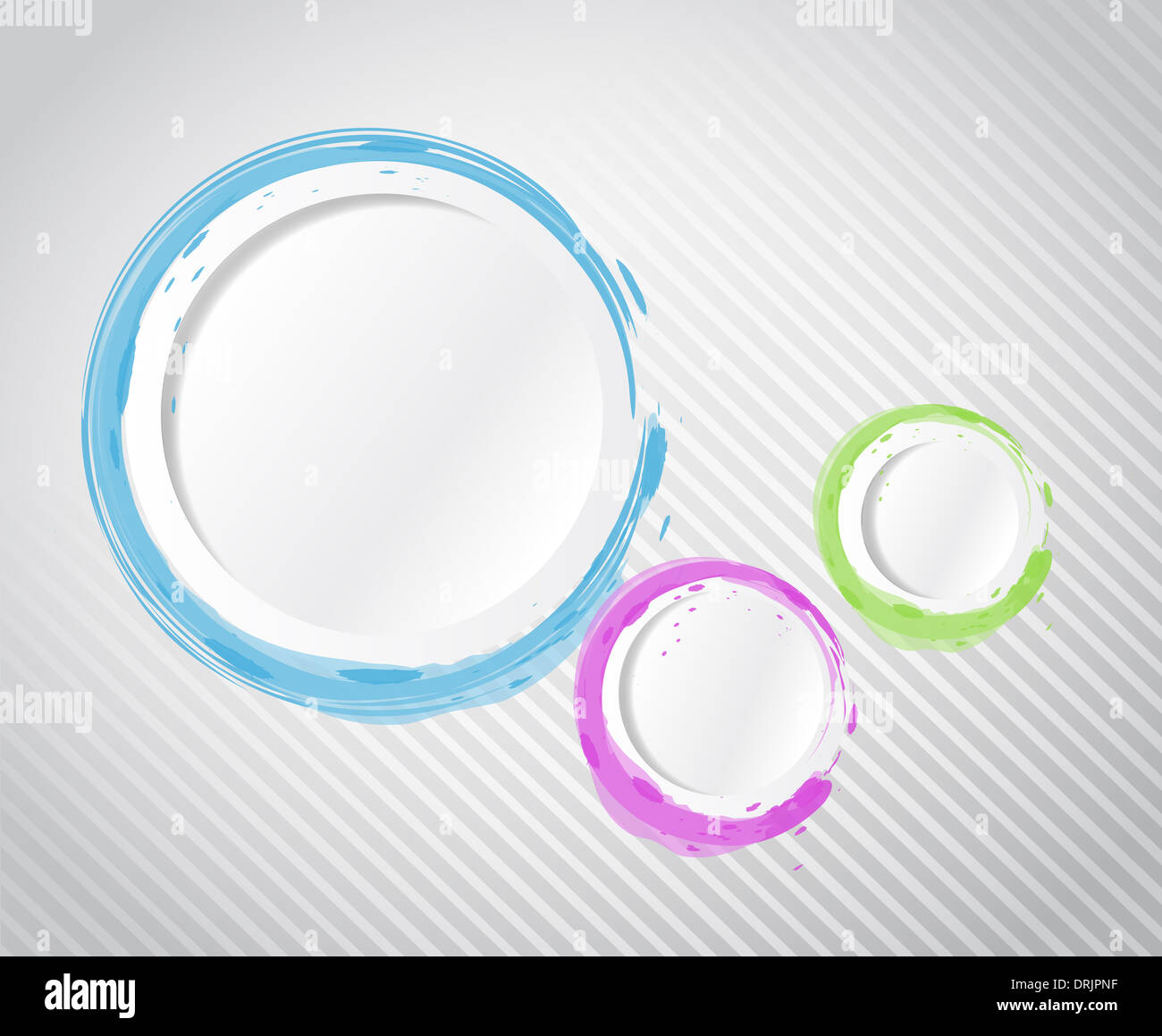 ink color circles illustration design graphic background Stock Photo ...