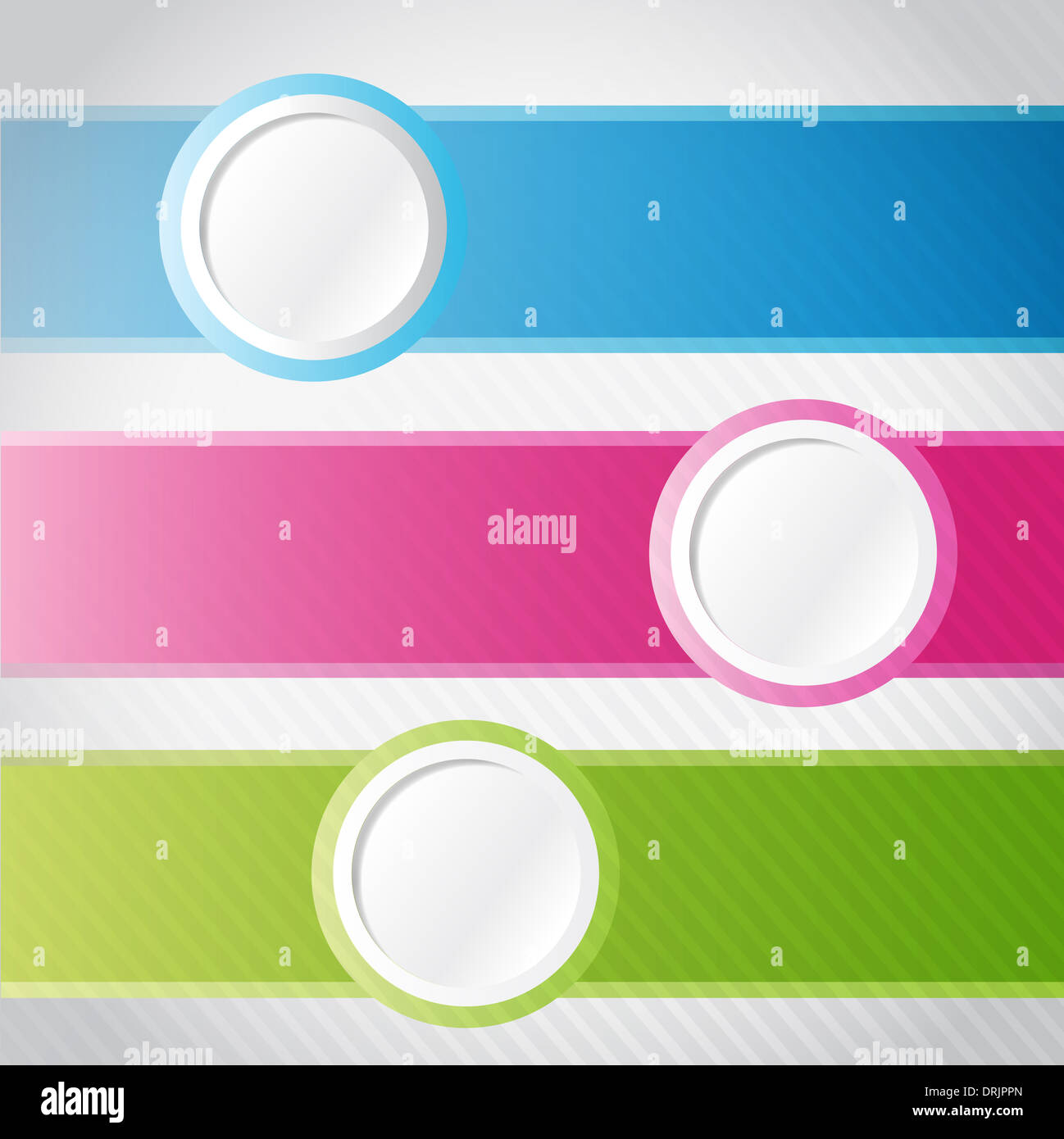 colorful circle banner infographics illustration design over white ...