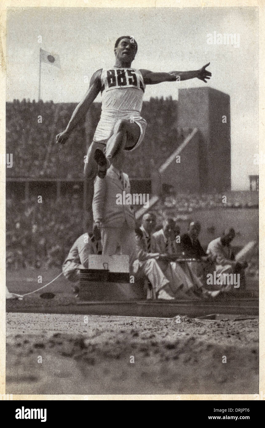 Erwin Huber At the decathlon long jump Stock Photo - Alamy