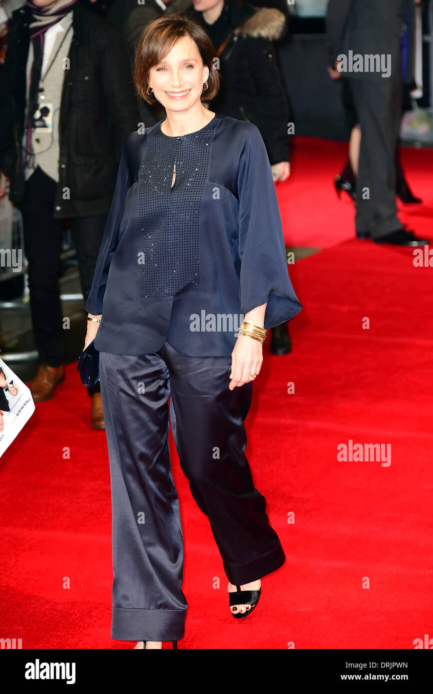 London, England UK : Kristin Scott Thomas arrive on the redcarpet of ...