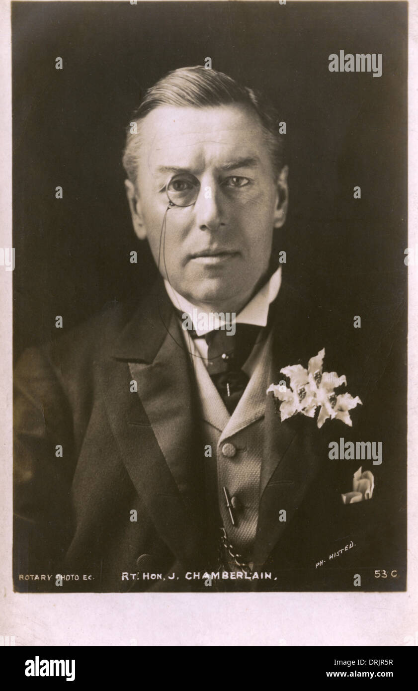 Joseph chamberlain hi-res stock photography and images - Alamy