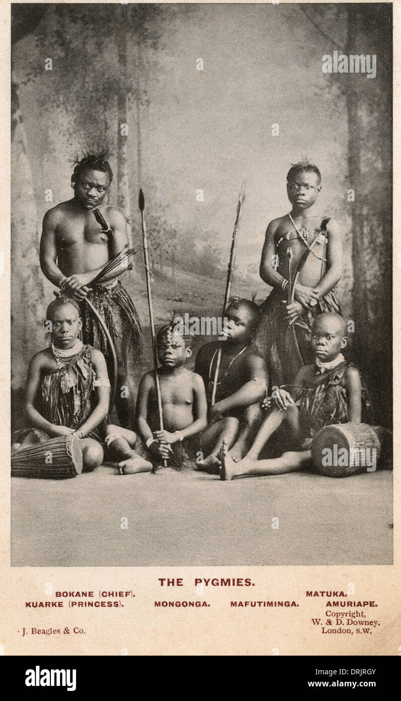 A portrait of African Pygmy tribesmen Stock Photo - Alamy