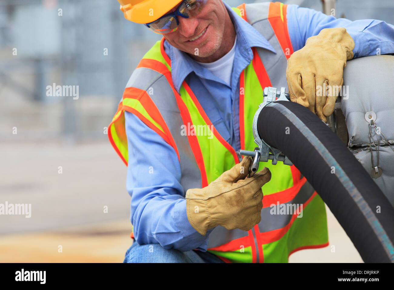 Hose connection hi-res stock photography and images - Alamy
