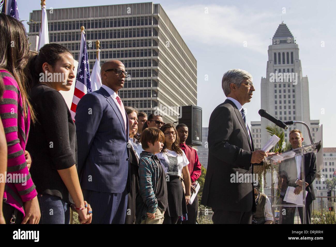 Los Angeles, California, USA. 27th Jan, 2014. Attorney Theodore ...