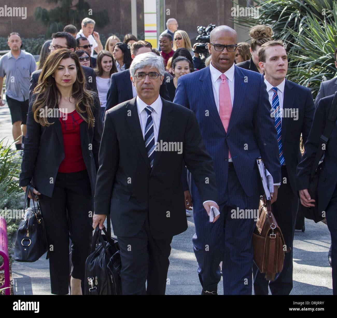 Los Angeles, California, USA. 27th Jan, 2014. Attorneys Theodore ...