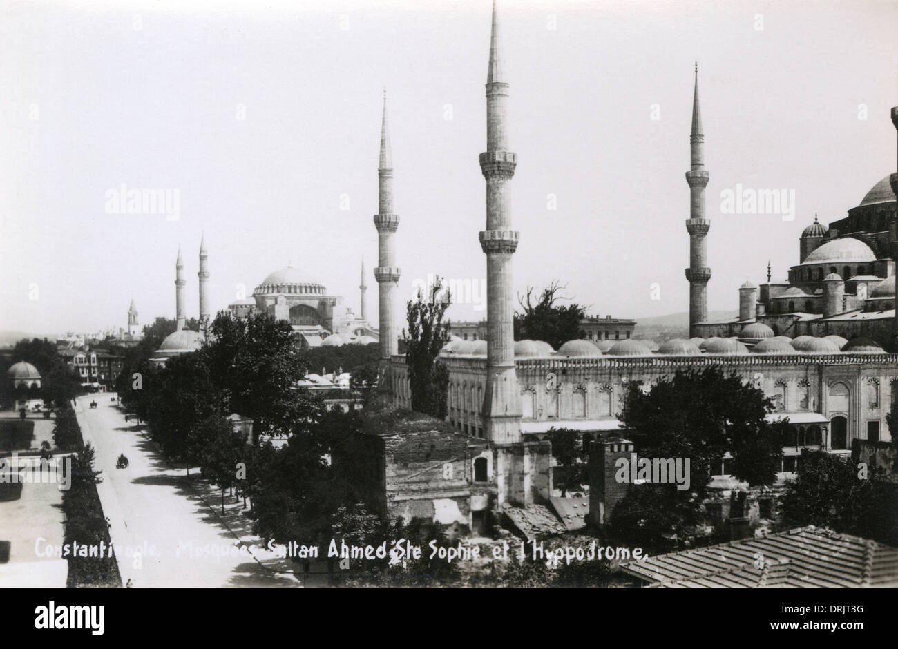 Turkey - Istanbul - The Hippodrome, Blue Mosque / Ayasofya Stock Photo ...