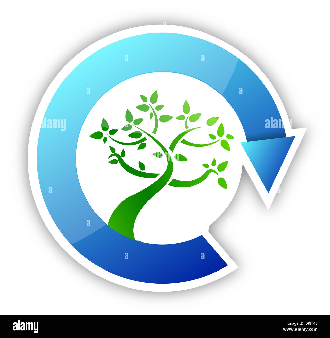nature cycle illustration design over a white background Stock Photo ...