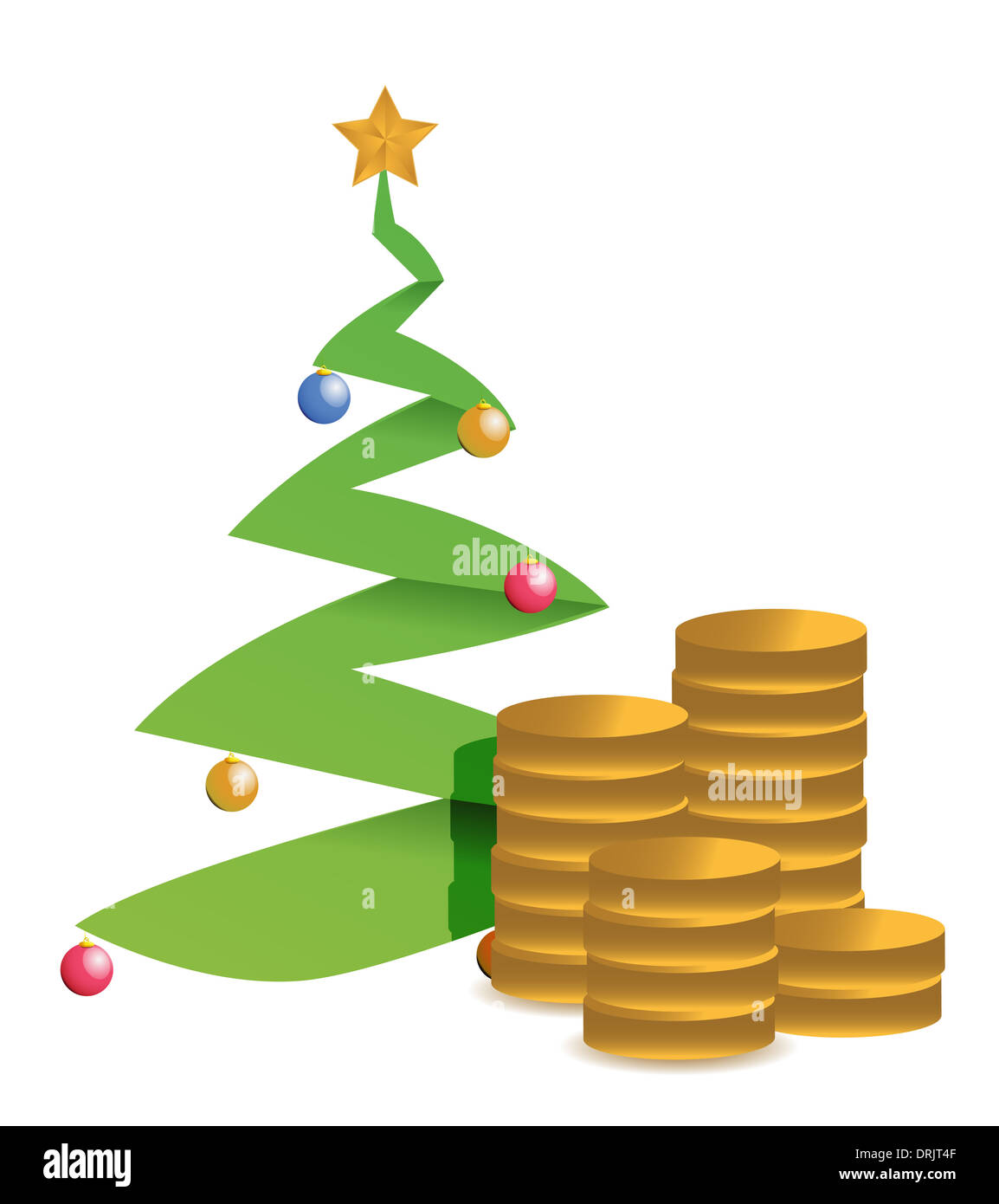 Stock market at christmas Cut Out Stock Images & Pictures - Alamy