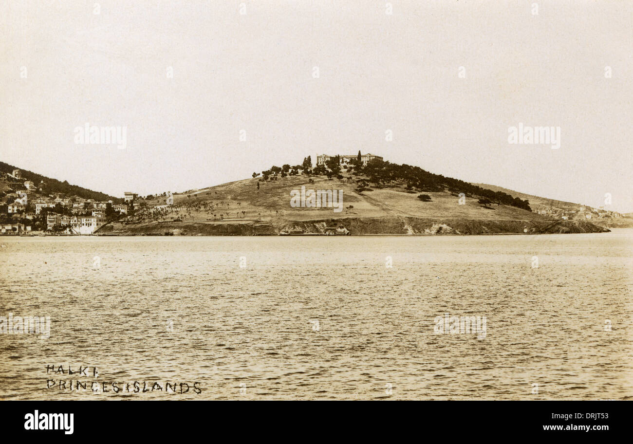 Halki - Istanbul, Turkey - Princes Islands - Buyukada Stock Photo - Alamy