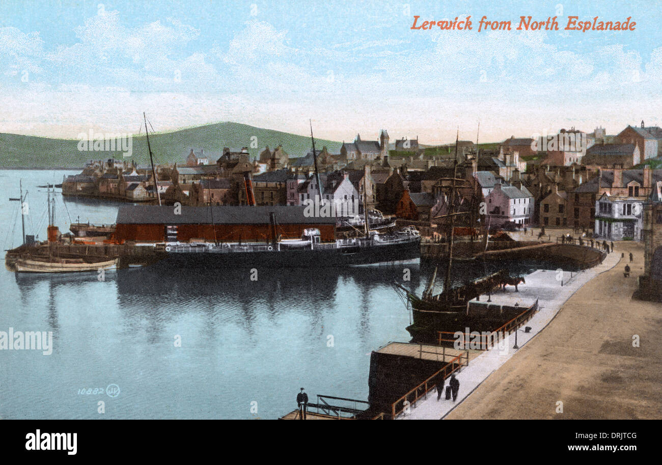 Lerwick esplanade hi-res stock photography and images - Alamy
