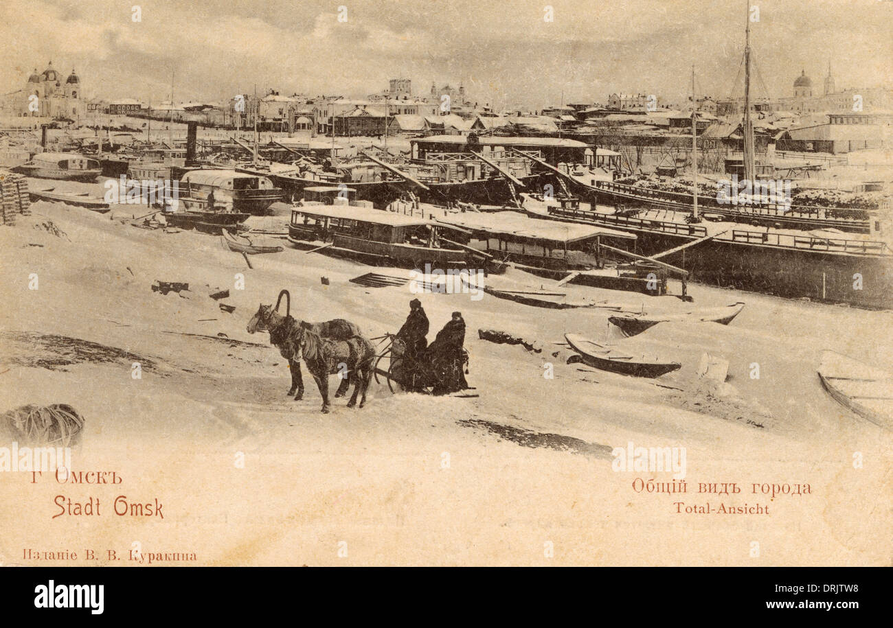 Omsk russia winter hi-res stock photography and images - Alamy