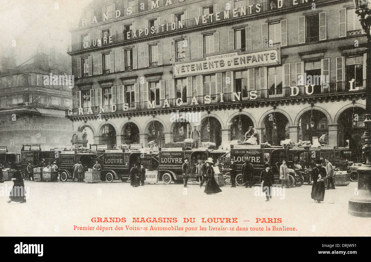 Grands Magasins du Louvre, Department Store, Paris Stock Photo - Alamy