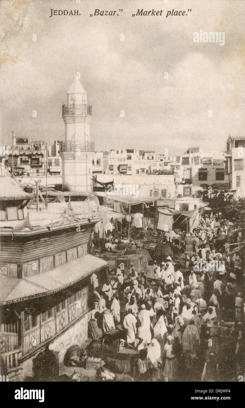 Jeddah, Saudi Arabia - The Bazar Stock Photo - Alamy