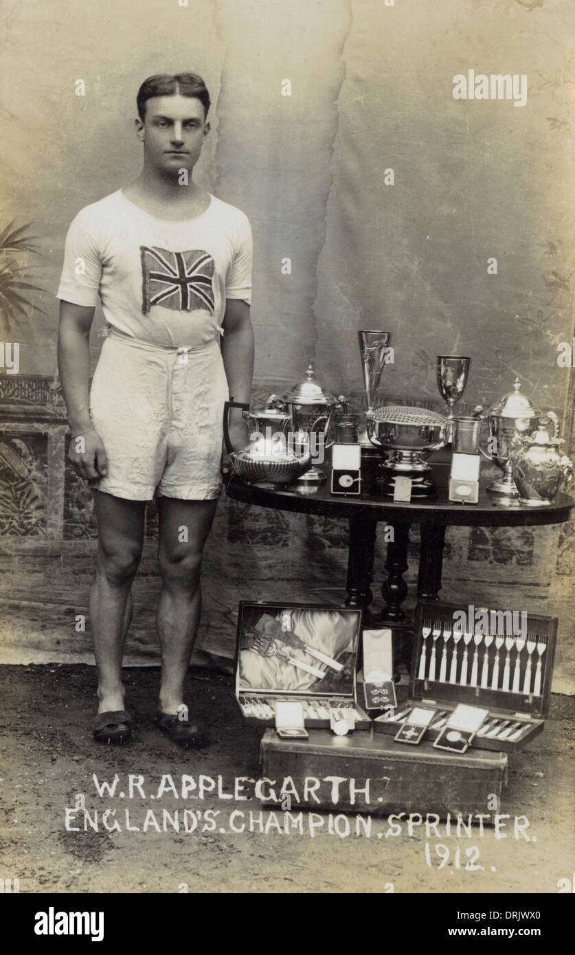 Olympic sprinter hi-res stock photography and images - Alamy