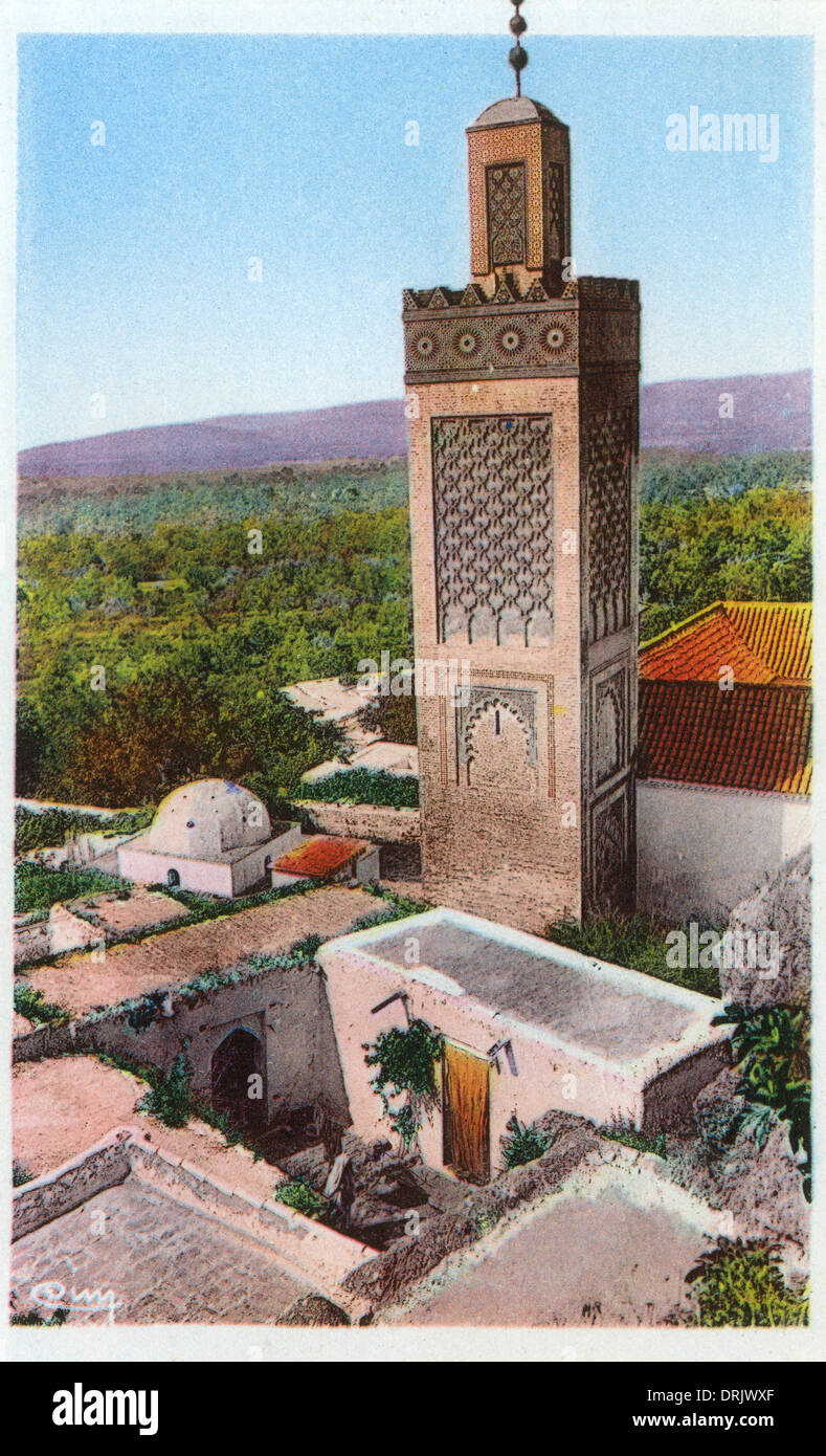 Algeria - Tlemcen - Minaret of Sidi Boumediene Mosque Stock Photo - Alamy