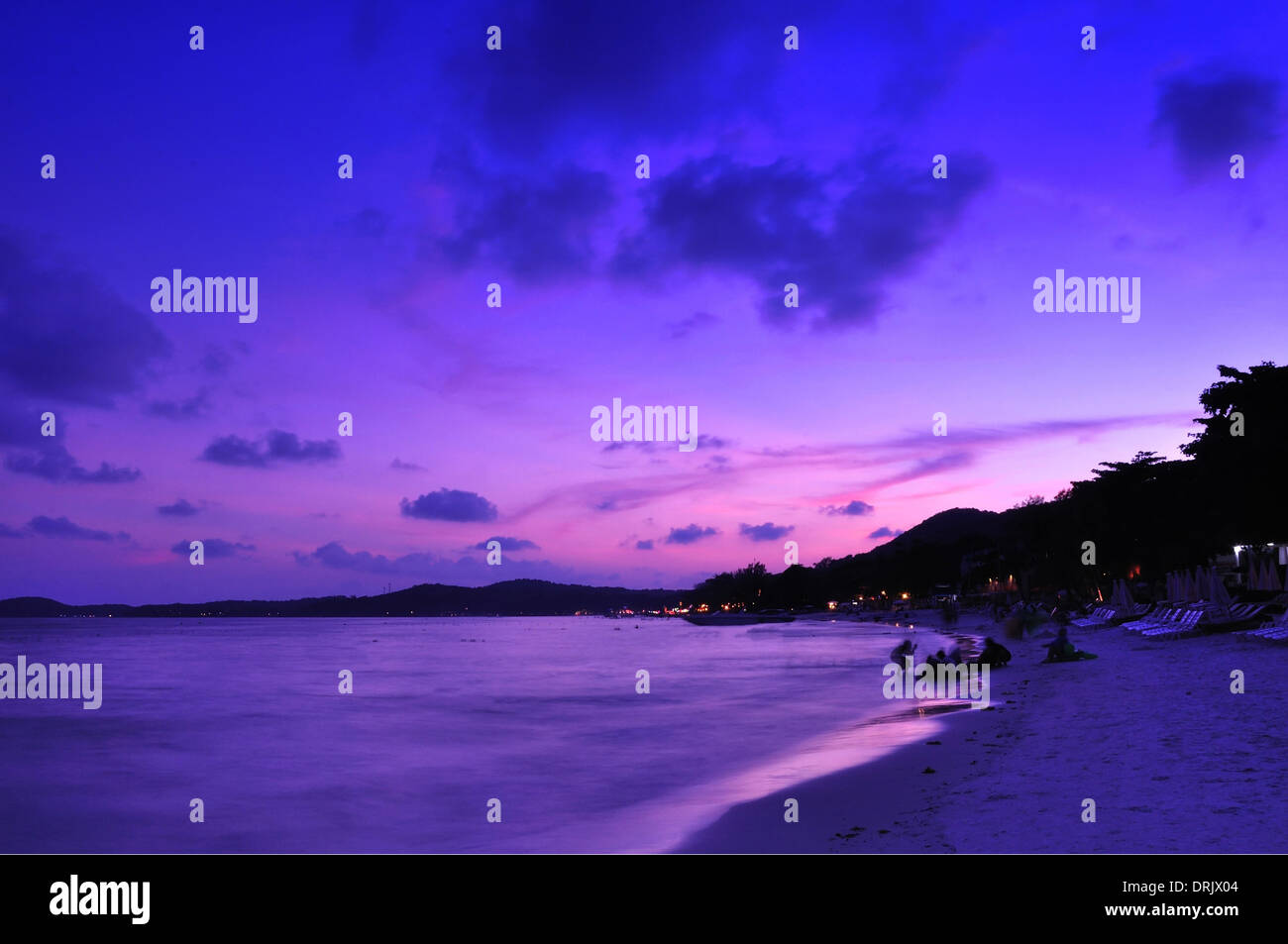 Beach and sea Stock Photo - Alamy