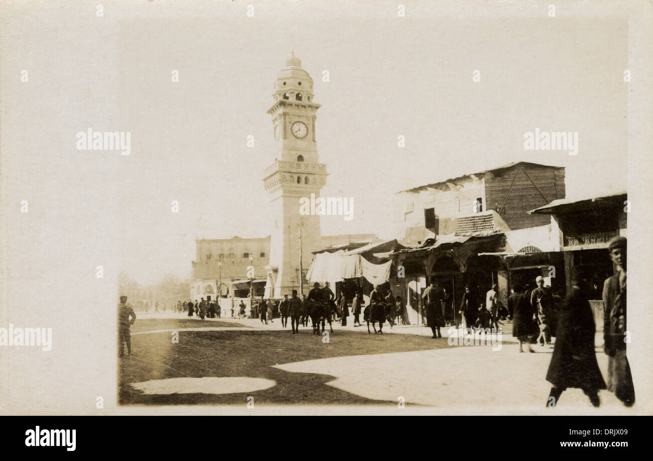 Syria, Damascus - Clock Tower Stock Photo - Alamy