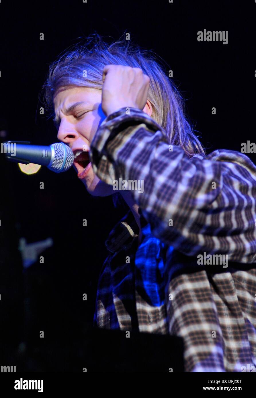 New York, NY, USA. 27th Jan, 2014. Tom Odell in attendance for Billy ...