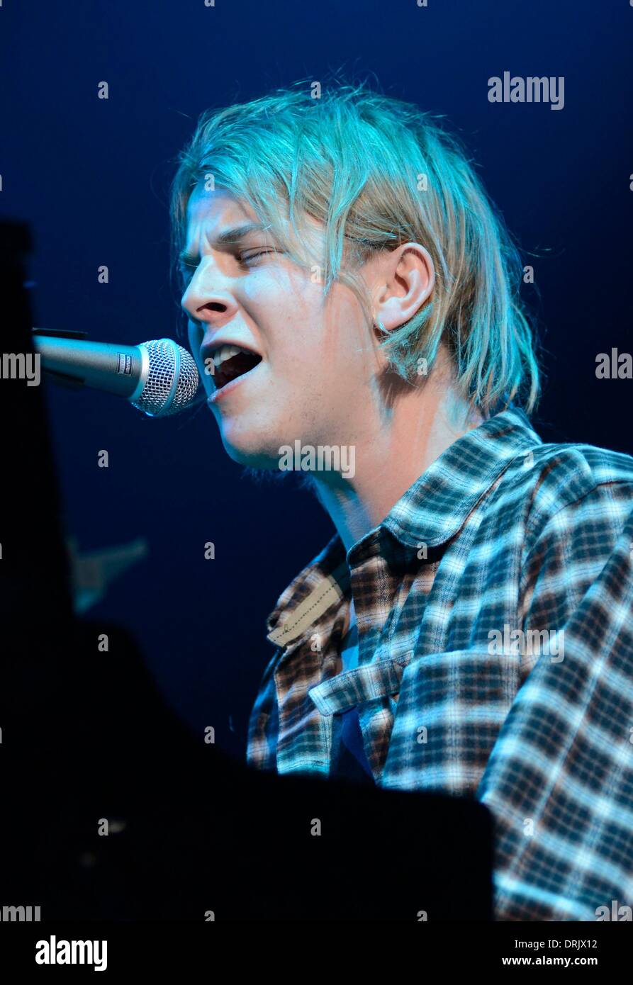 New York, NY, USA. 27th Jan, 2014. Tom Odell in attendance for Billy ...